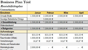 RS Businessplan in Excel